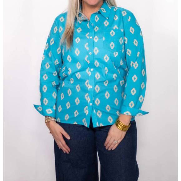 Layerz Clothing | Tops | New Layerz Clothing Mindy Top In Tealtan ...